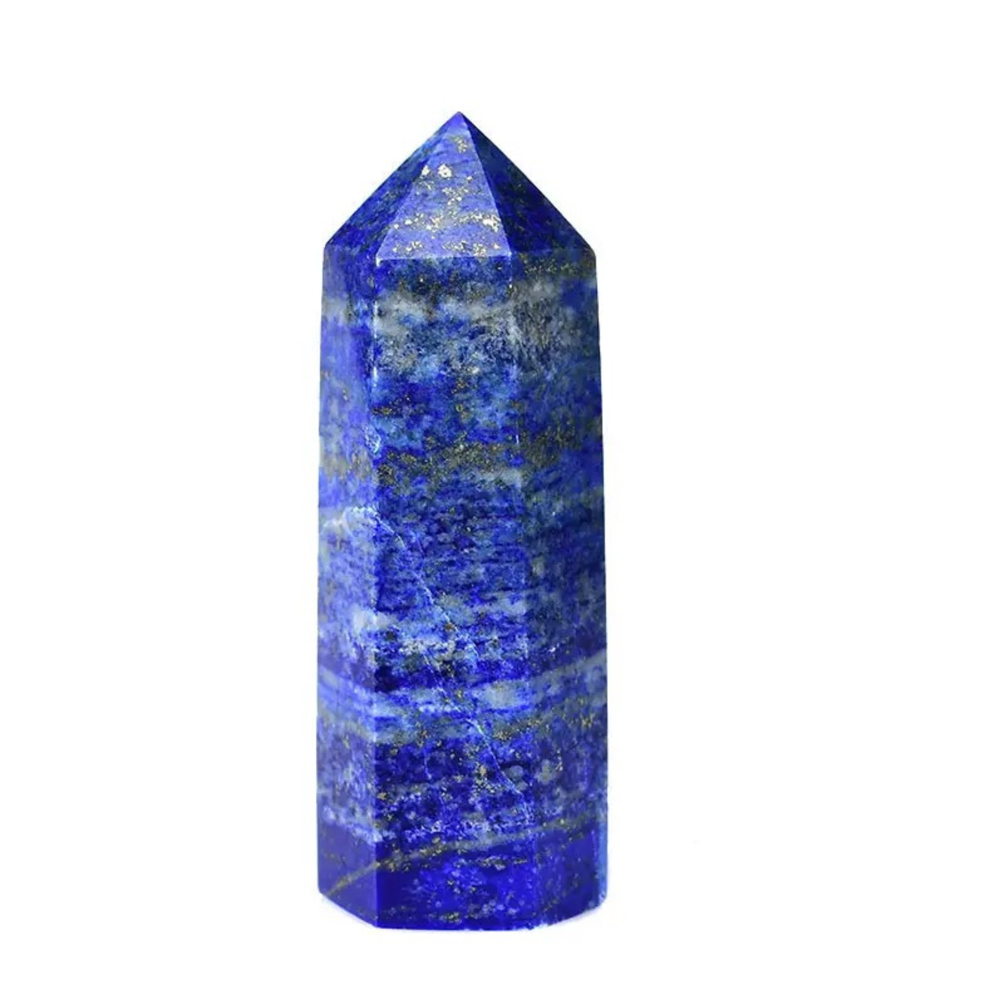 Lapis Lazuli Obelisk – Wisdom & Truth Crystal Tower – Zenora Energy